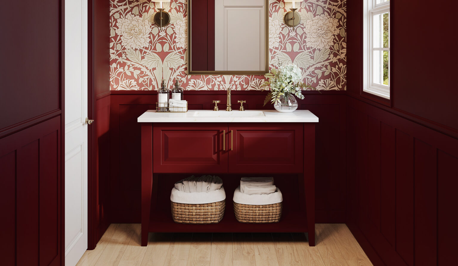 Powder Room Design Ideas for Bold, Creative Spaces